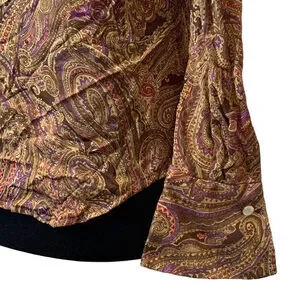 Bins | Tops | Jones New York Signature Petite 0 Silk Long Sleeve ...